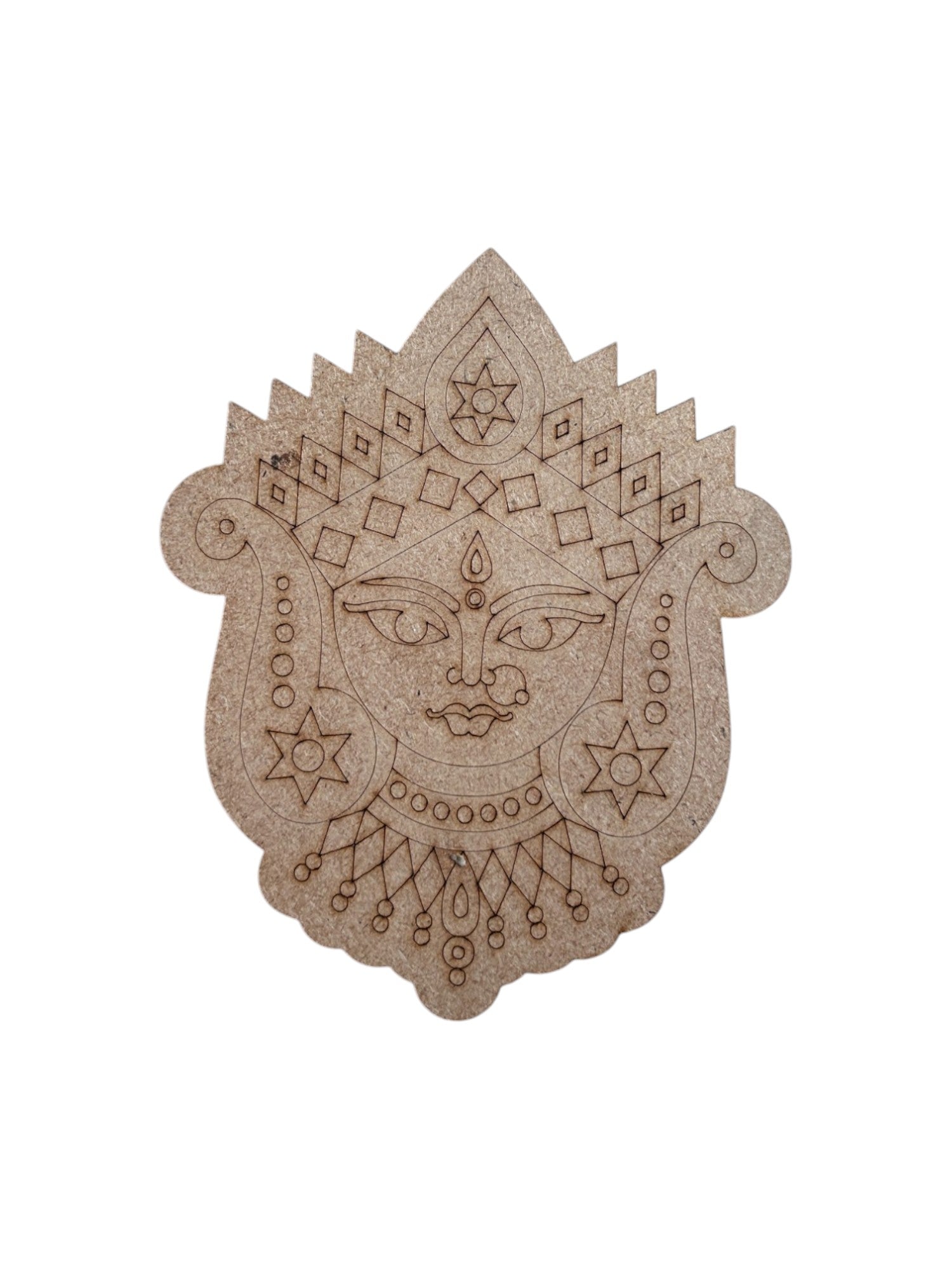 Pre Marked Durga Maa Mdf (B) | The Krafty Kart Resin Store