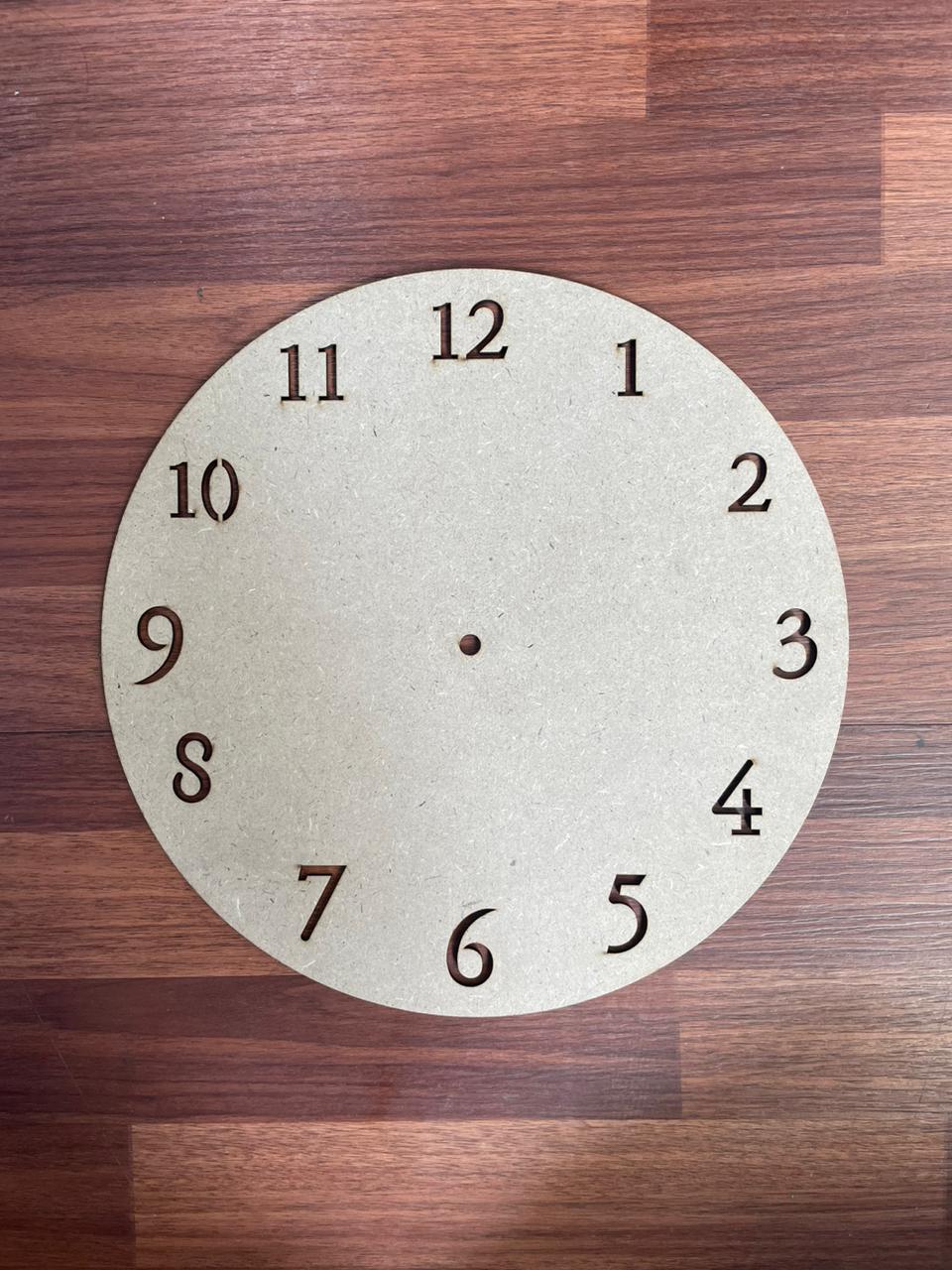 Mdf Clock (2) | The Krafty Kart Resin Store