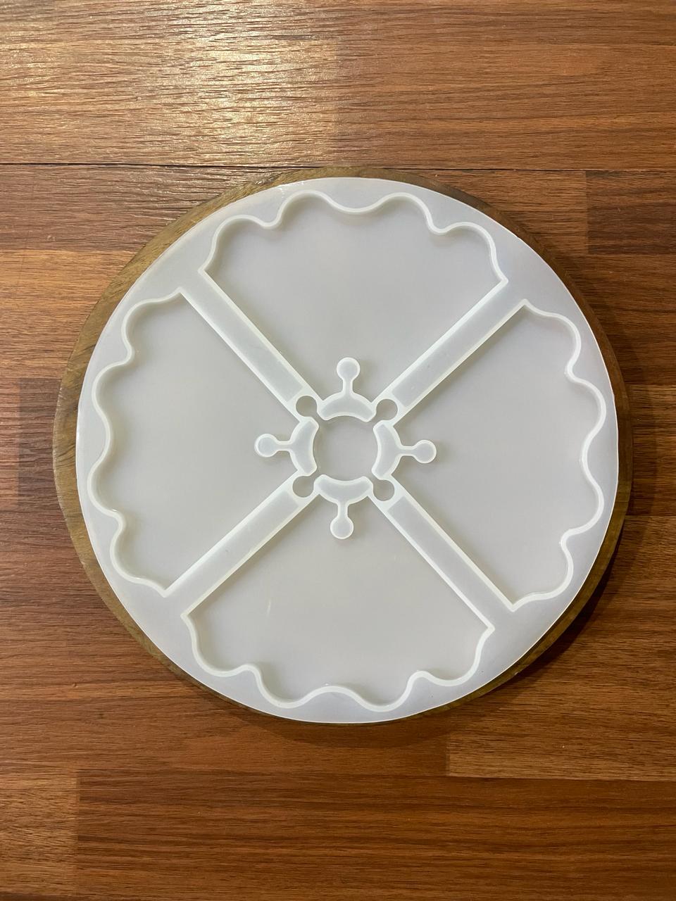 4 in 1 Pizza Coaster | The Krafty Kart Resin Store
