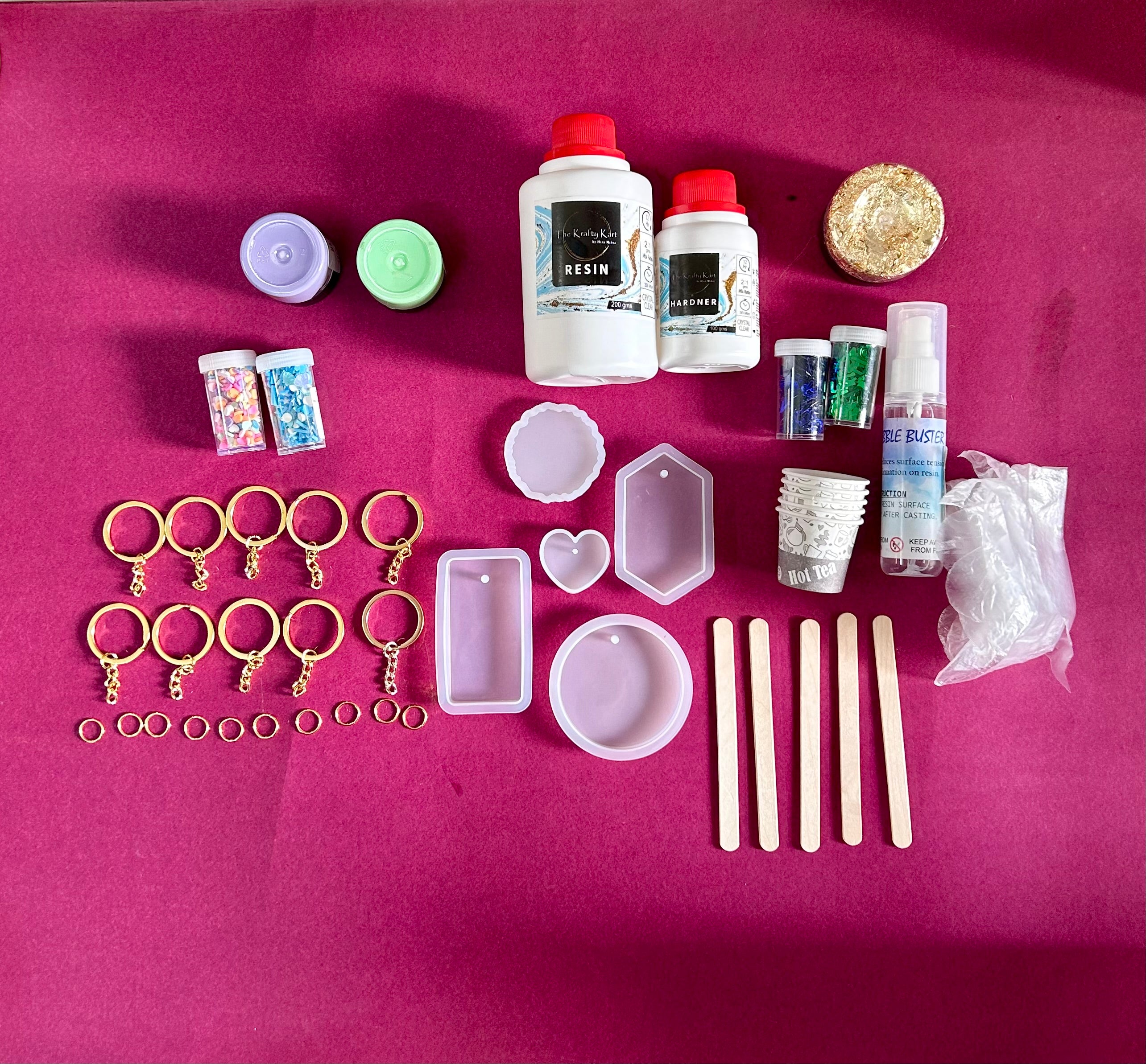 DIY Kits | Then Krafty Kart Resin Store