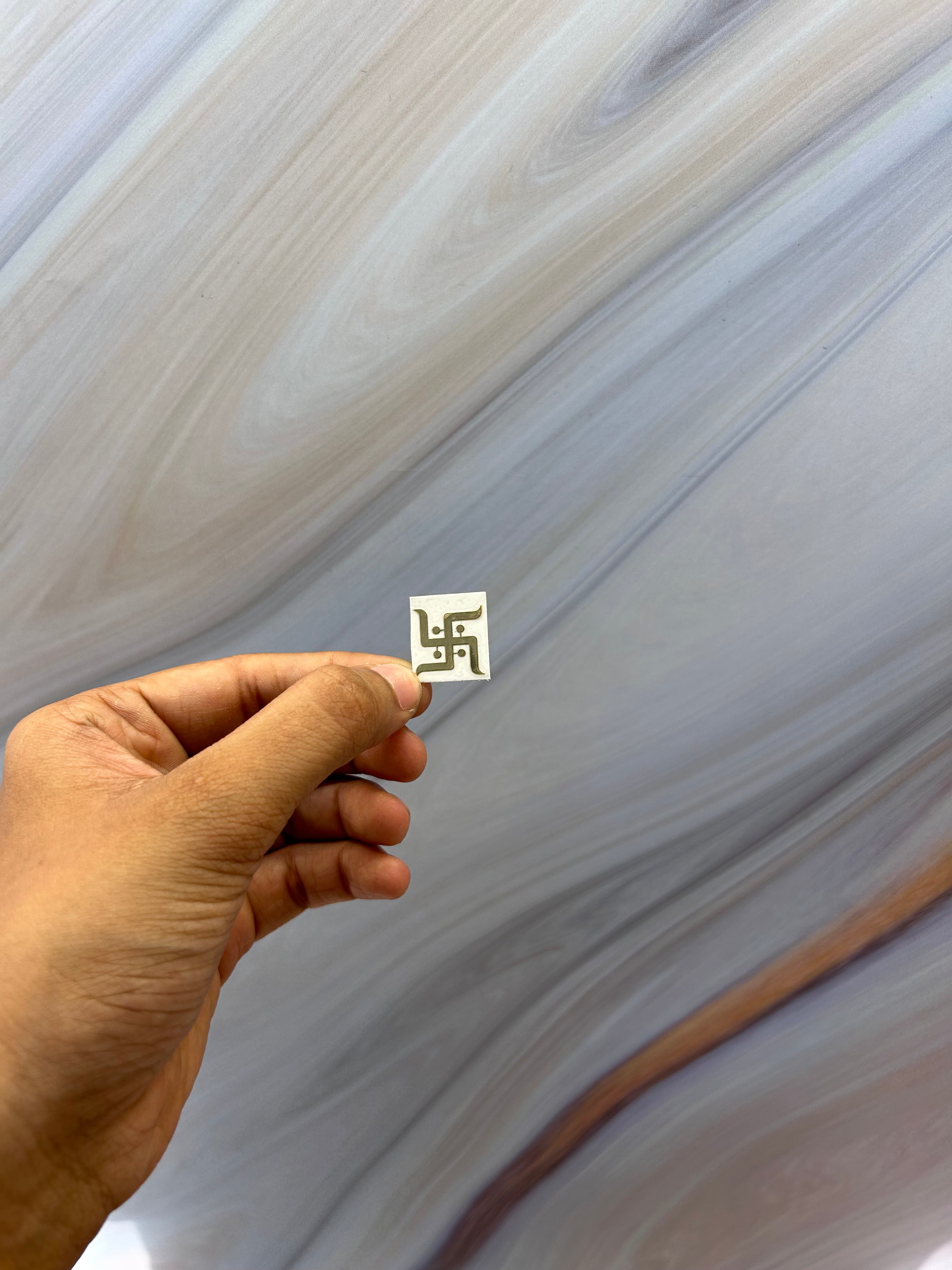 Metal Sticker - Swastik | The Krafty Kart Resin Store
