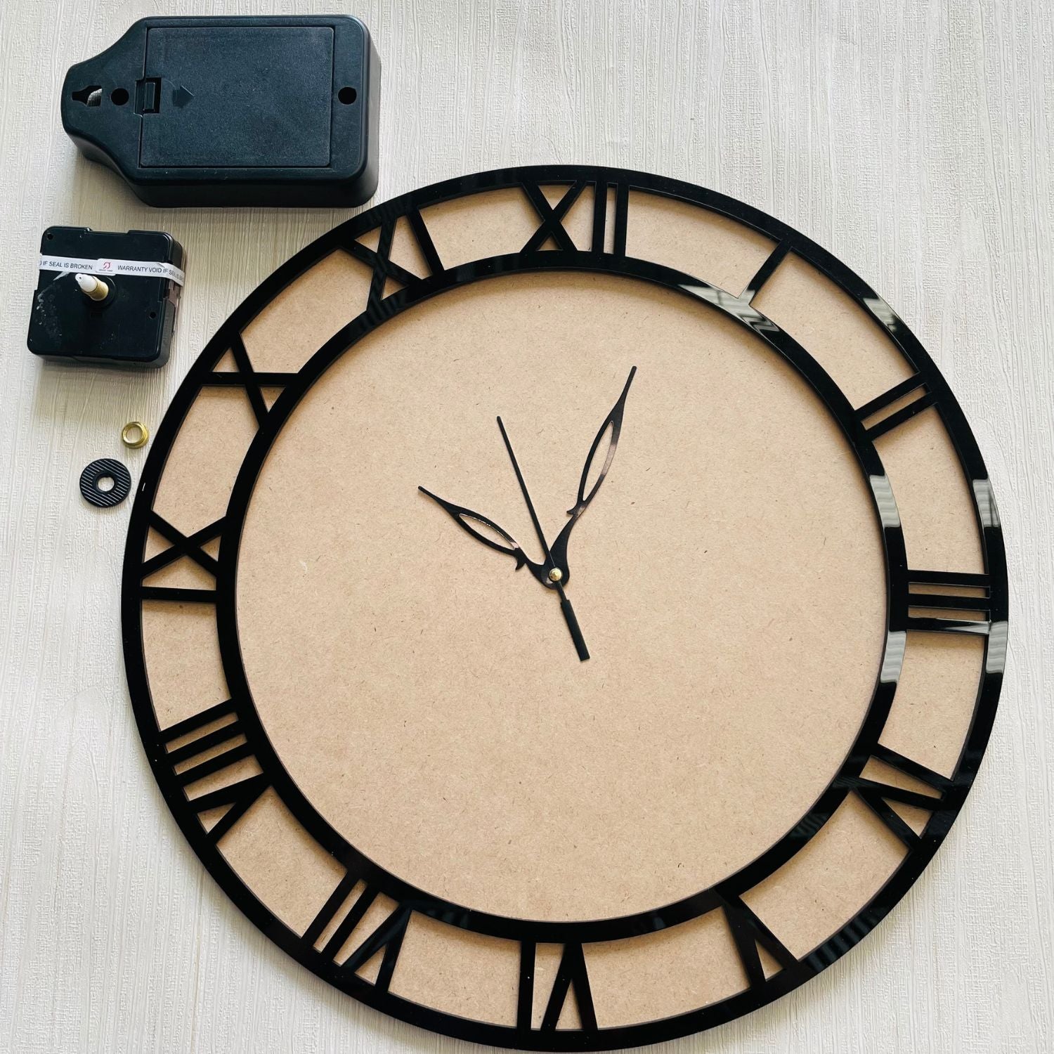 MDF Base & Clock Set